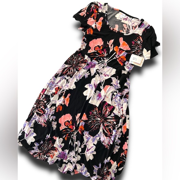 LuLaRoe | Dresses | Lularoe Riley Midi Dress | Poshmark